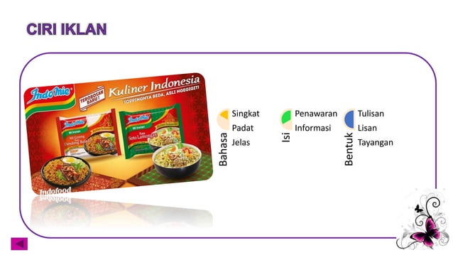 PPT Iklan Materi Bahasa Indonesia SMP PPG | PPT | Free Download