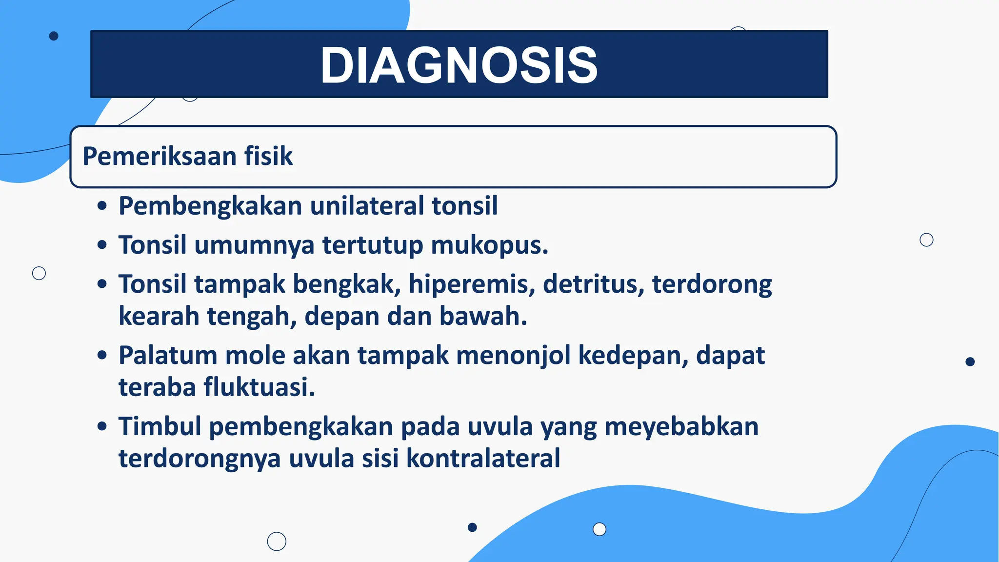 Diagnosis dan Tatalaksana Abses Peritonsilar | PPTX