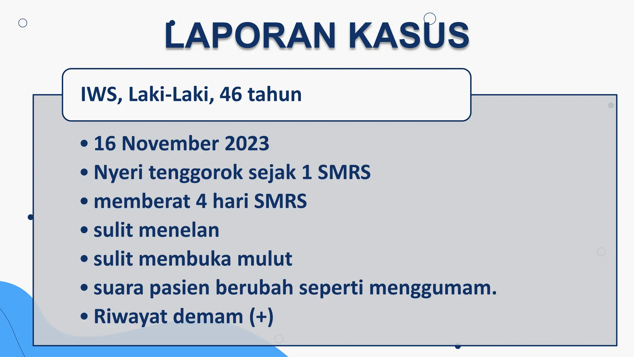 Diagnosis dan Tatalaksana Abses Peritonsilar | PPTX