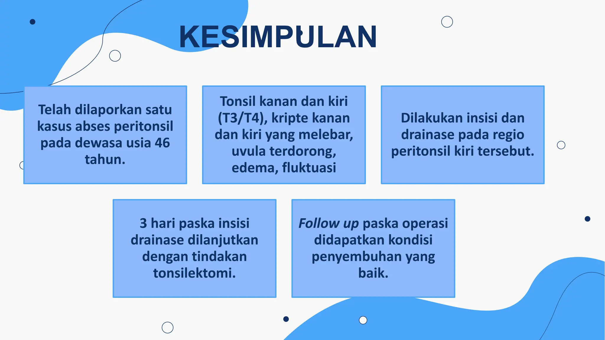 Diagnosis dan Tatalaksana Abses Peritonsilar | PPTX