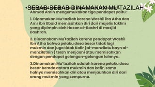 Sejarah dan Aliran Mutazilah | PPTX