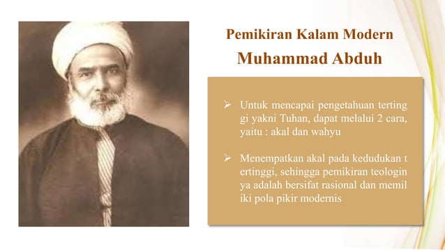 Pemikiran Tokoh Teologi (Muhammad Abduh dan Rasyid Ridho) | PPT