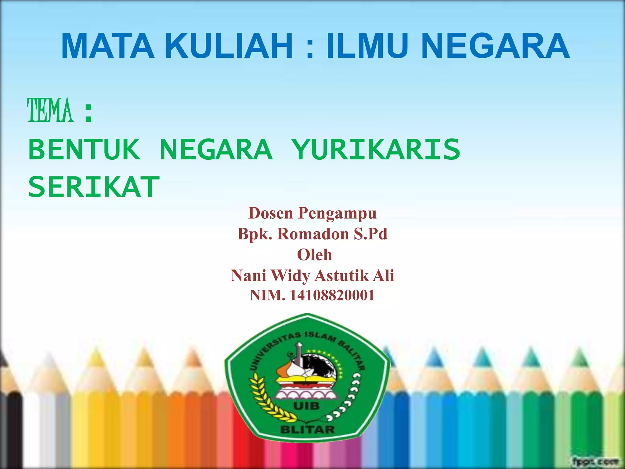 Ppt ilmu negara1 | PPTX