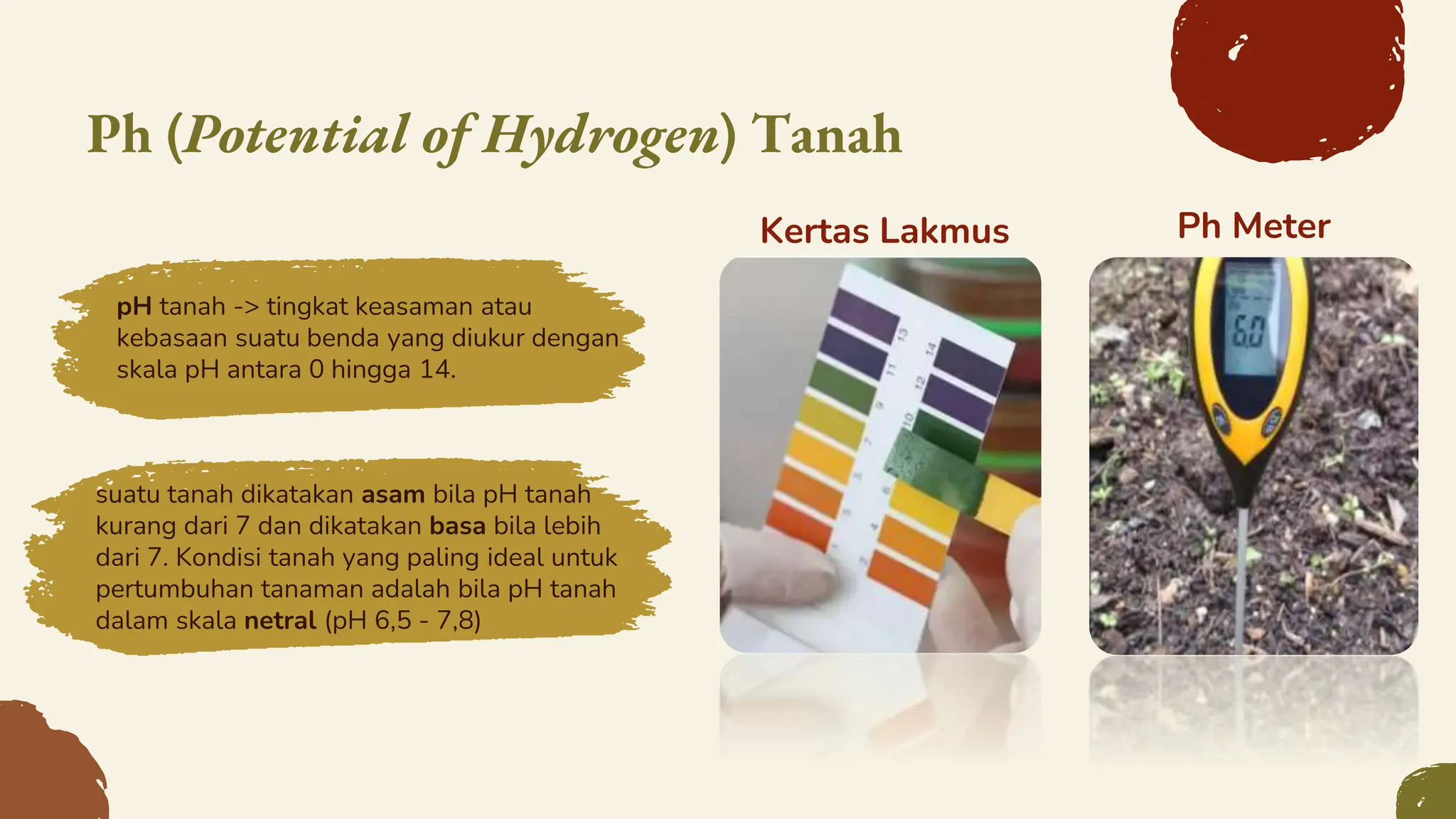 Ilmu Tanah Materi Kehutanan_Sifat Dasar Tanah.pptx