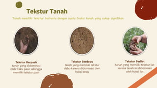 Ilmu Tanah Materi Kehutanan_Sifat Dasar Tanah.pptx