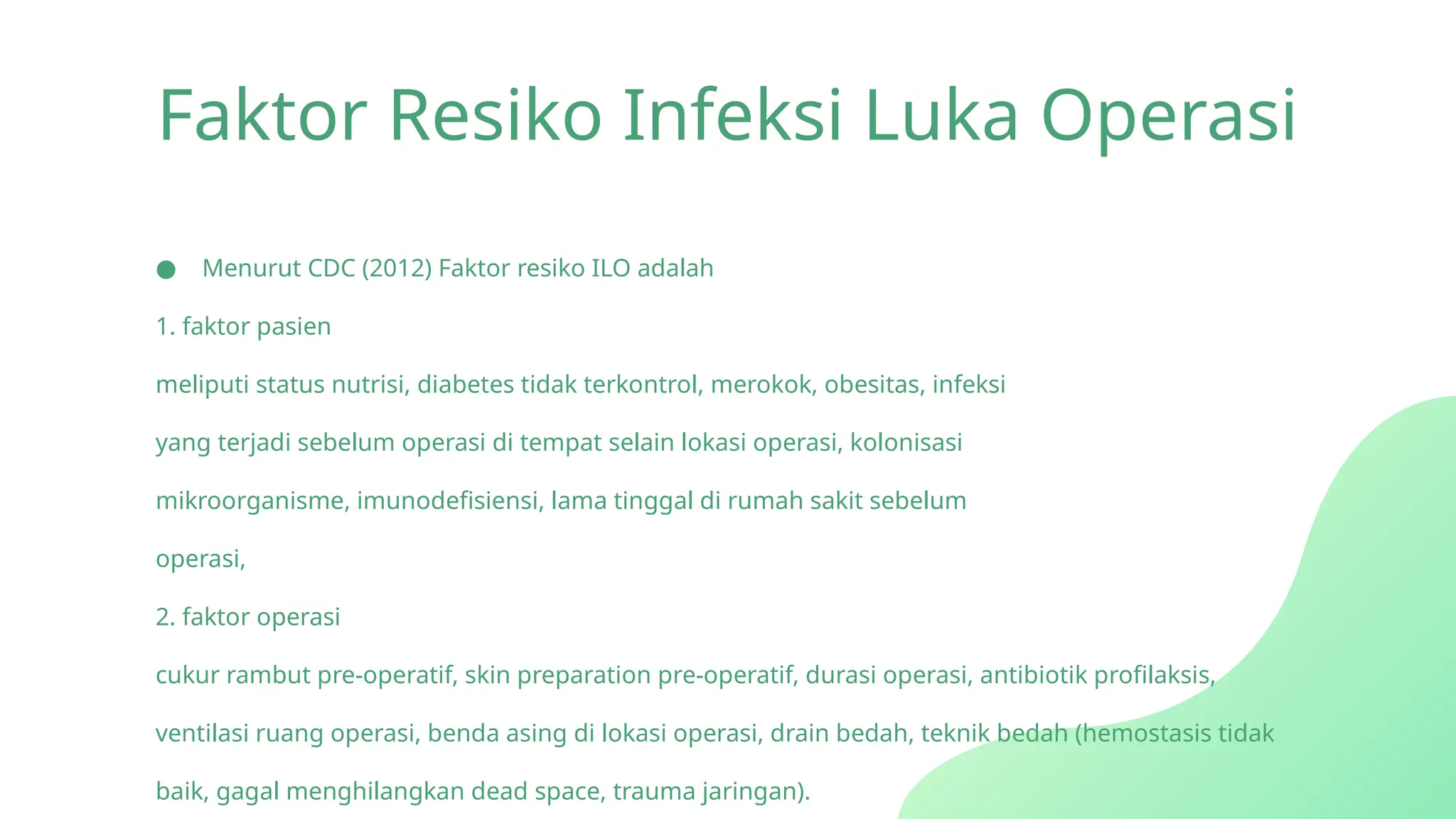 PPT PERAWATAN INFEKSI LUKA OPERASI .pptx