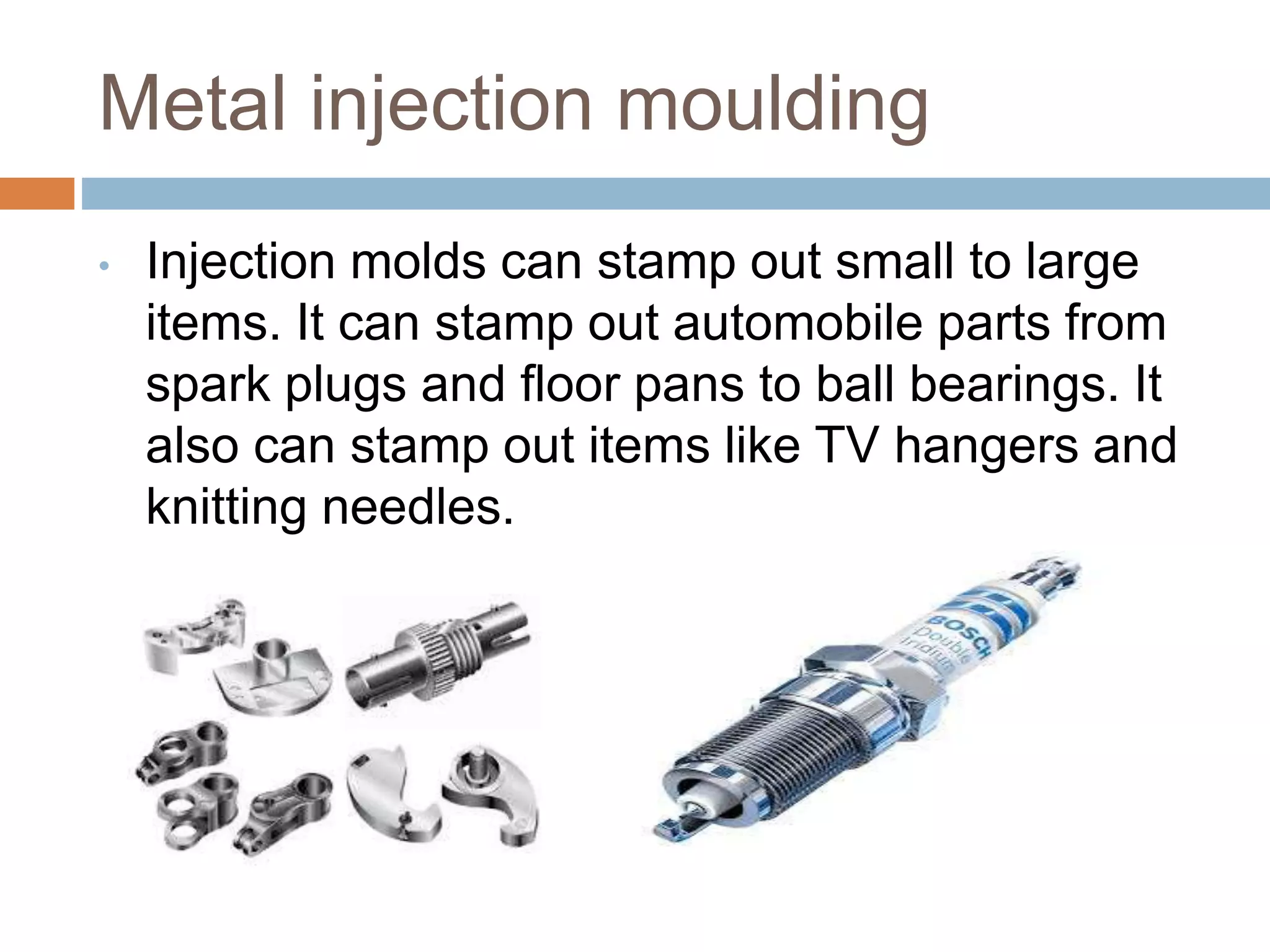 Injection moulding ppt | PPSX