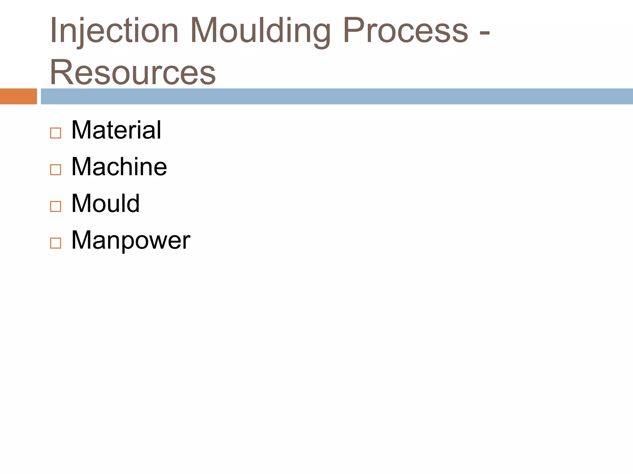 Injection moulding ppt | PPSX