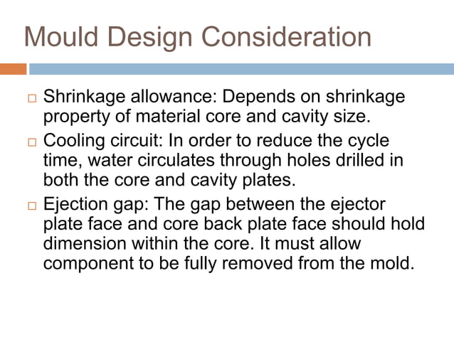 Injection moulding ppt | PPSX