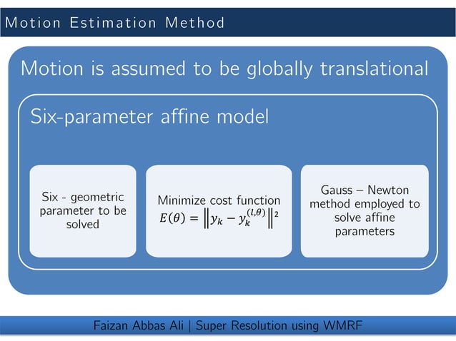 A super resolution algorithm for surveillance Images | PDF