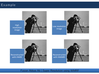 A super resolution algorithm for surveillance Images | PDF