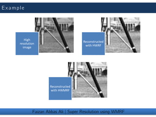 A super resolution algorithm for surveillance Images | PDF