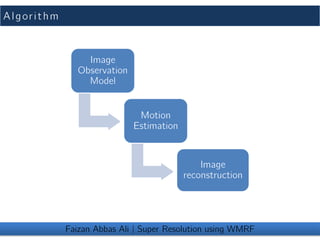 A super resolution algorithm for surveillance Images | PDF