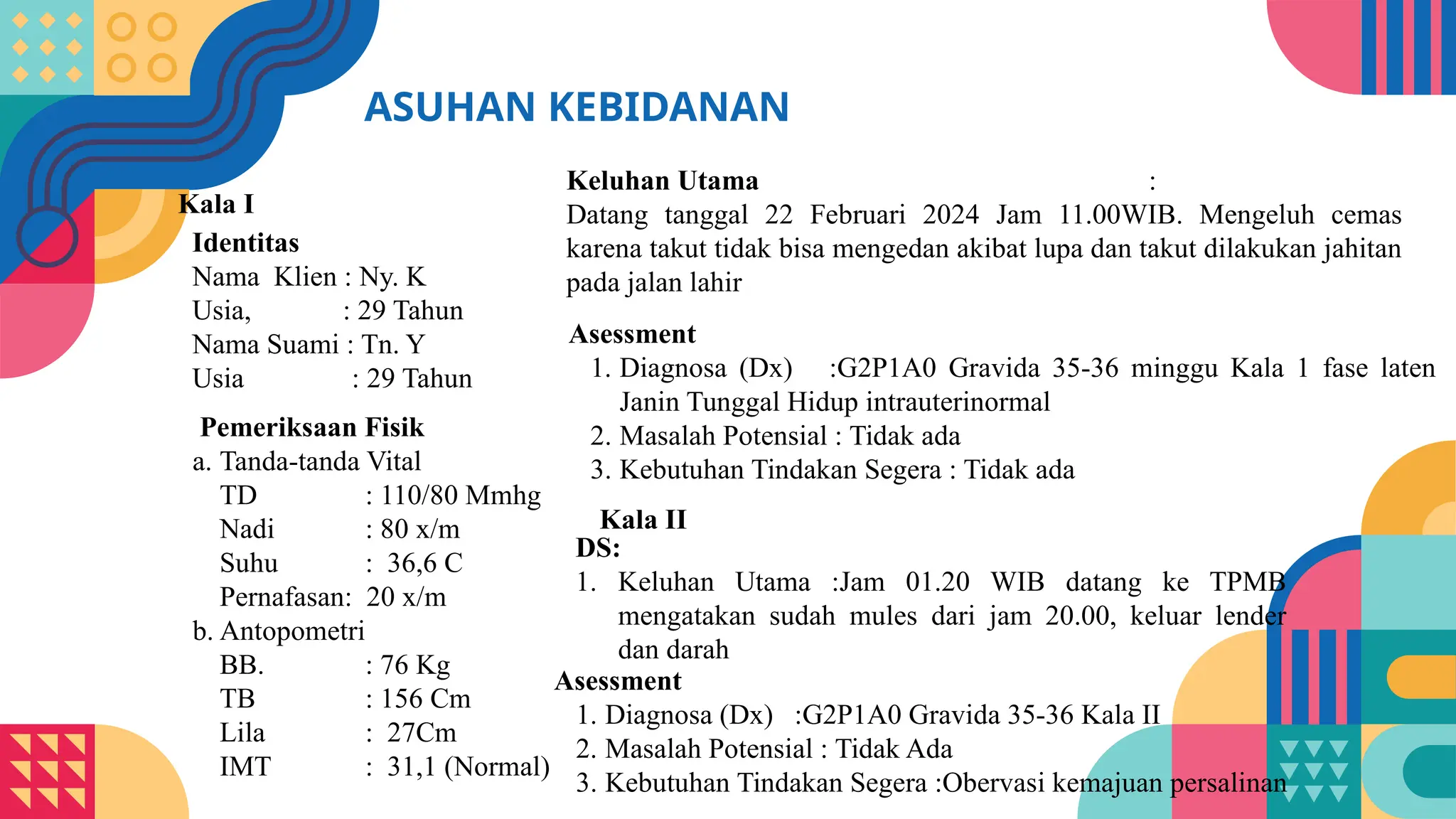 PPT COC sidang profesi kebidanan unisa bandung | PPTX