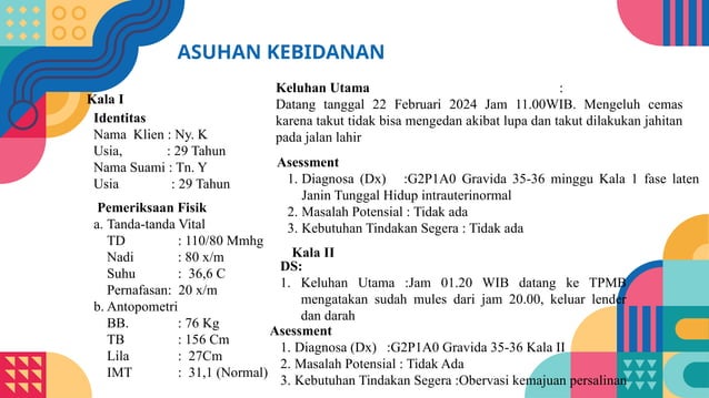 PPT COC sidang profesi kebidanan unisa bandung | PPTX
