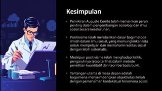 Teori Keilmuan Auguste Comte dan Positivisme Logis.pptx