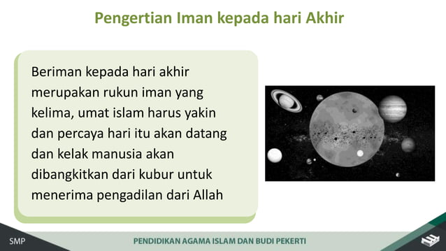 ppt iman kpd hari akhir materi kelas sembilan | PDF