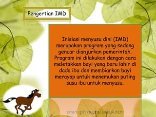 Inisiasi Menyusu Dini (IMD) | PPTX