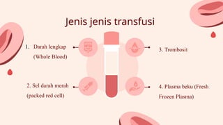 kebijakan pelayanan transfusi darah hematologi | PPTX