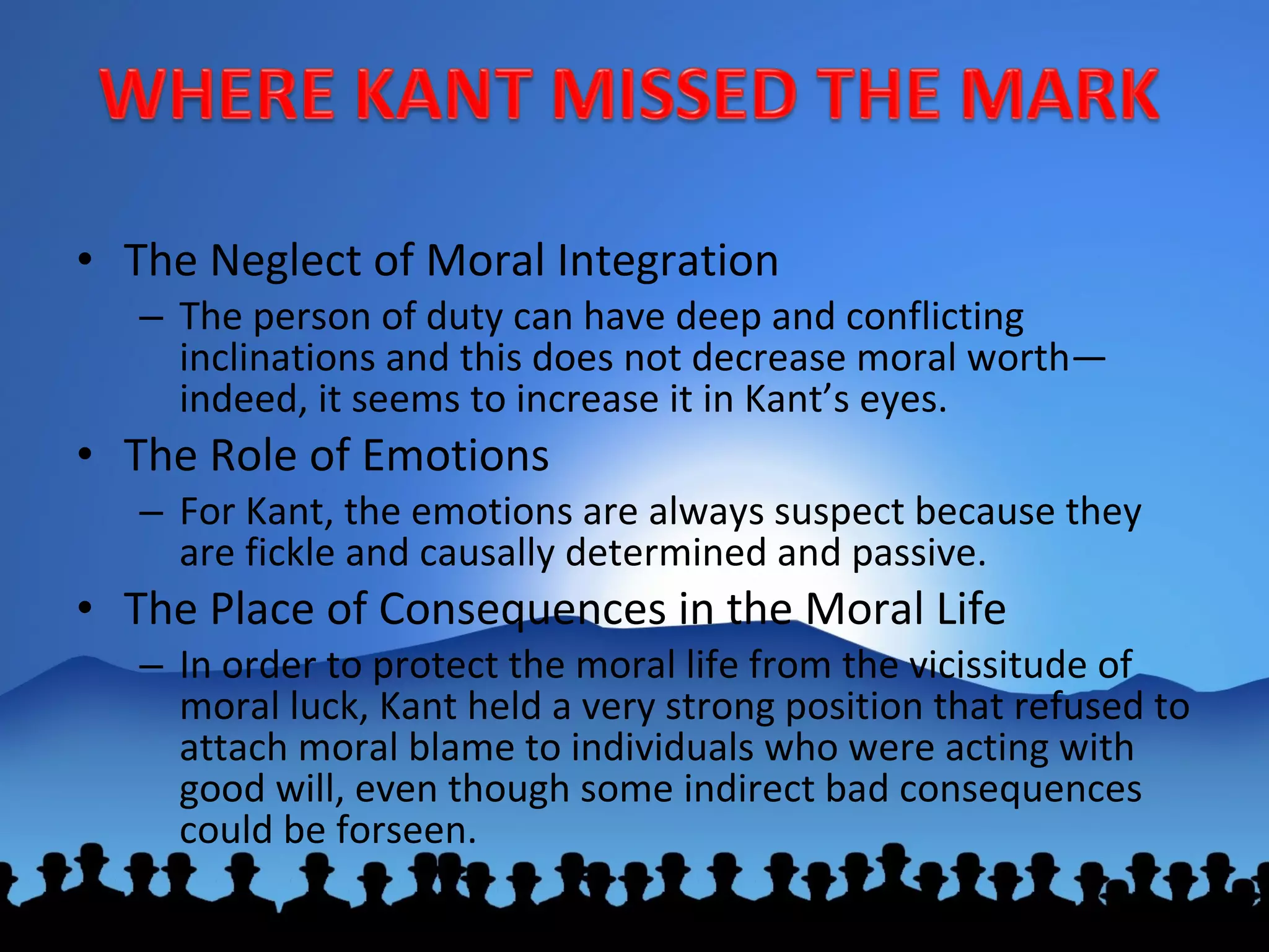 Immanuel Kant - An 18th Century Western Philosopher | PPT