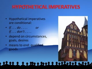 Immanuel Kant - An 18th Century Western Philosopher | PPT