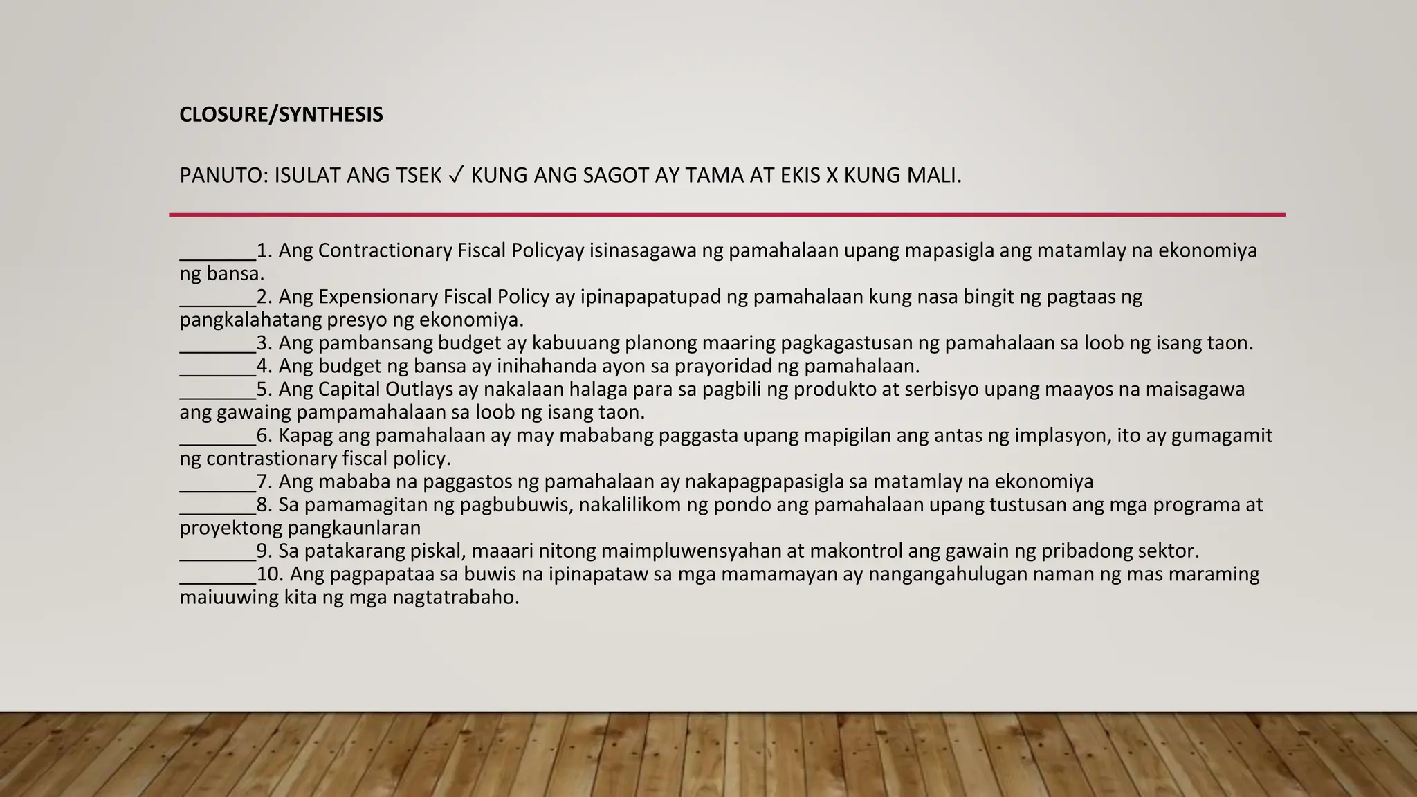 pagsusuri patungkol sa implasyon at uri. | PPTX