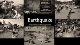 Disaster Risk Management | PPT