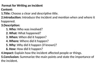 PPT on different INcidents,definition.pptx