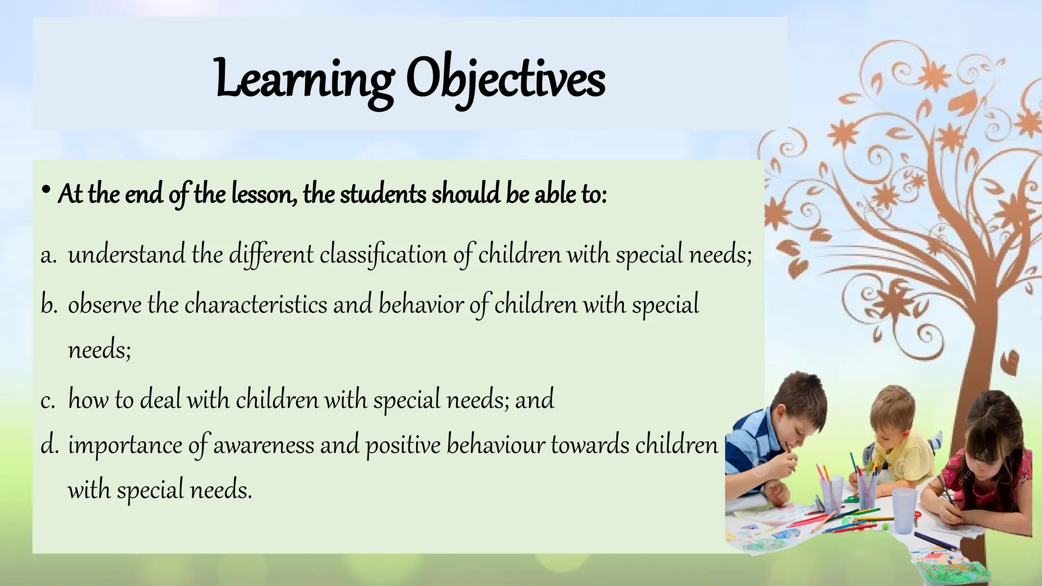 PPT in Classification of children with special needs.pptx