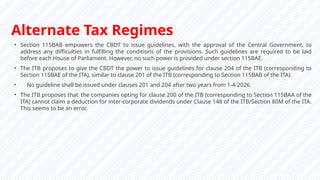 PPT_Income-tax Bill 2025 vs. Income-tax Act 1961.pptx