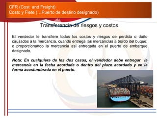 Ppt incoterms clase 30 mayo | PPTX