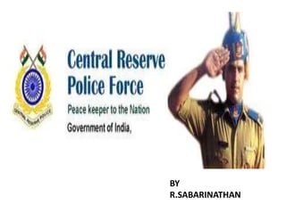 CRPF | PPT