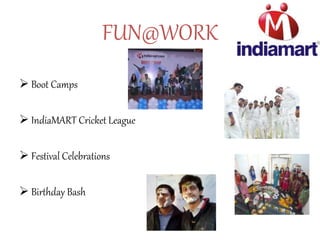 INDIAMART E commerce business model | PPTX