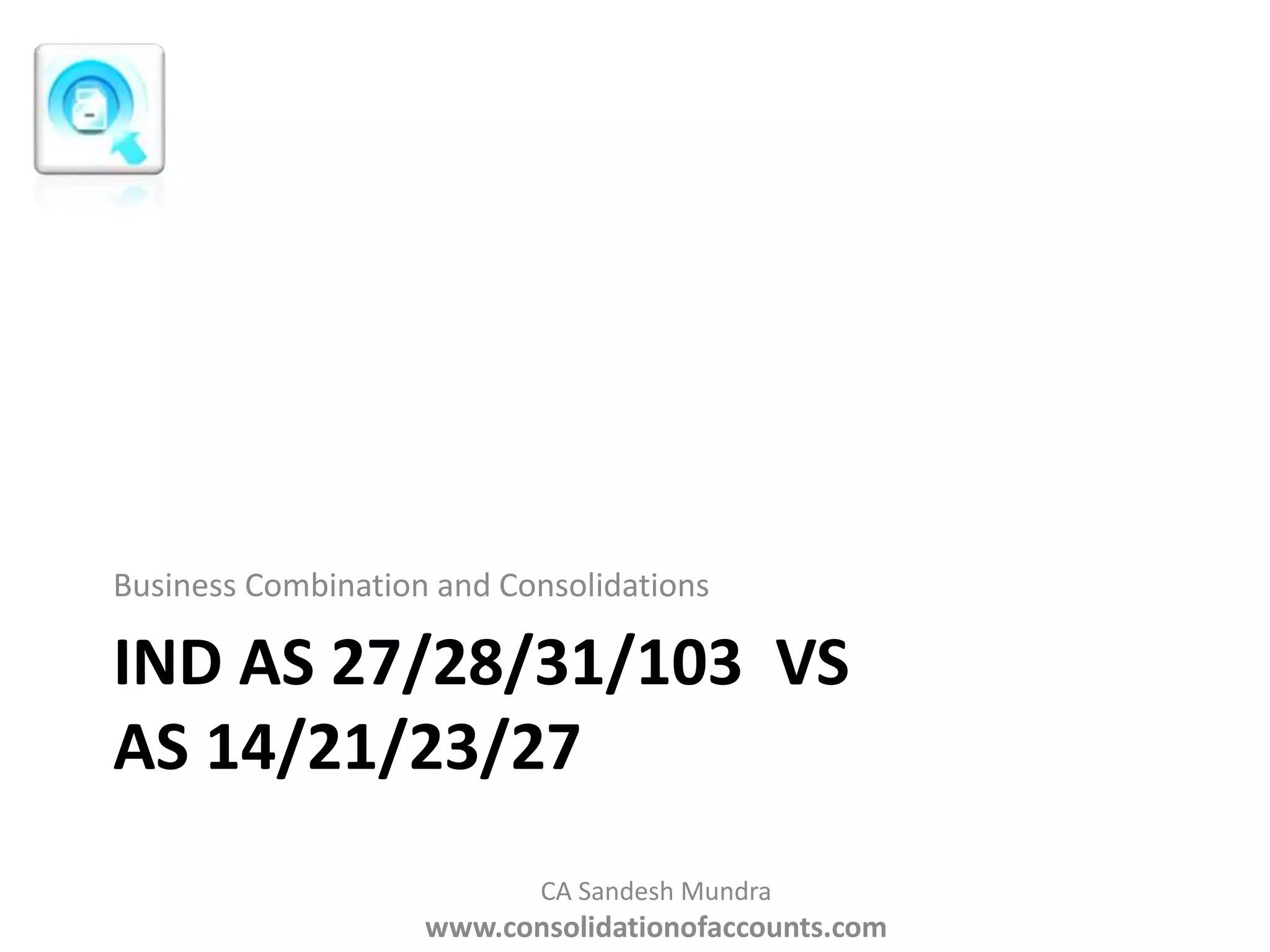 AS vs IND AS (Old vs New Indian Accounting Standards) | PPTX
