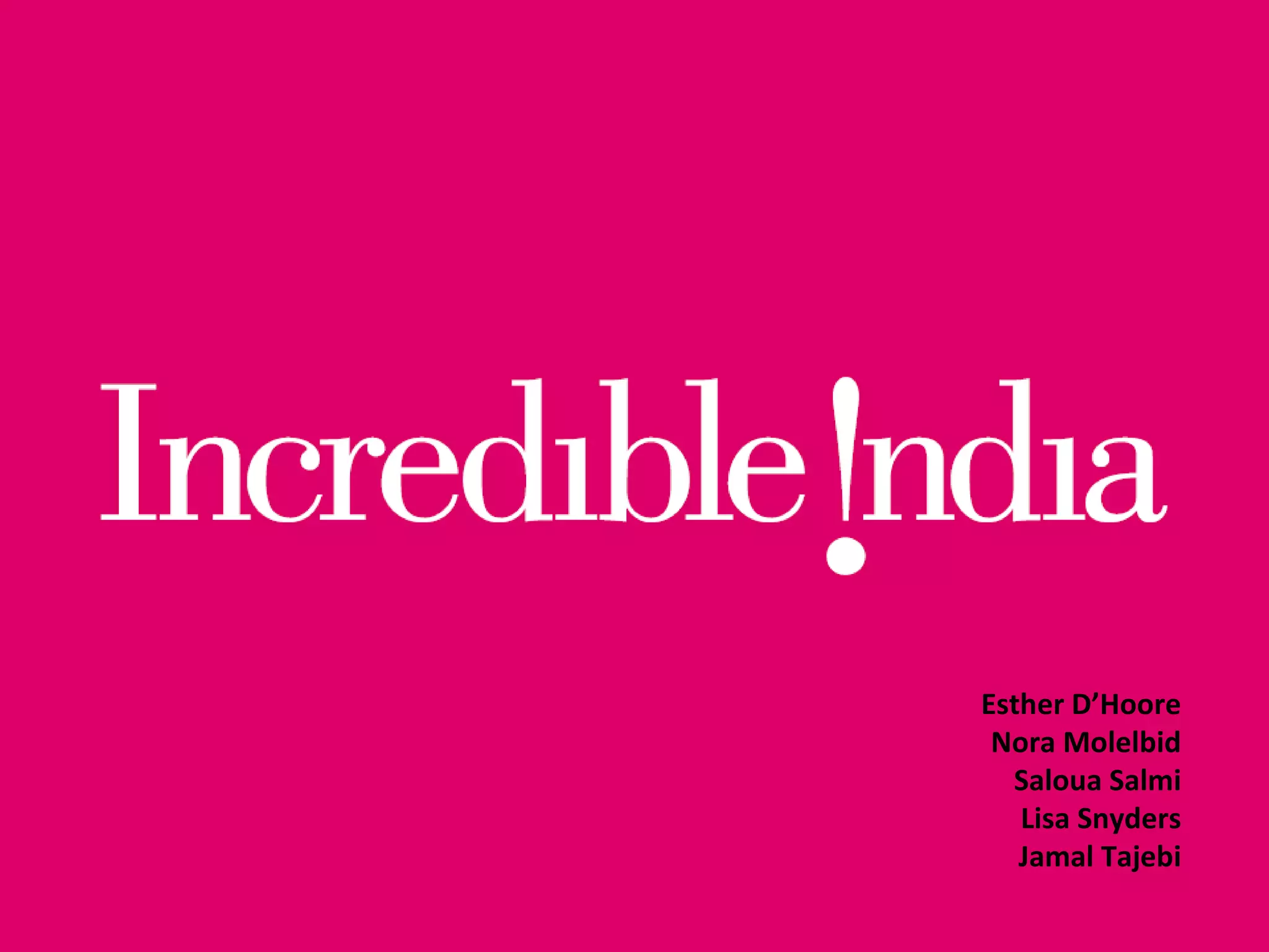 Incredible India | PPT | Free Download