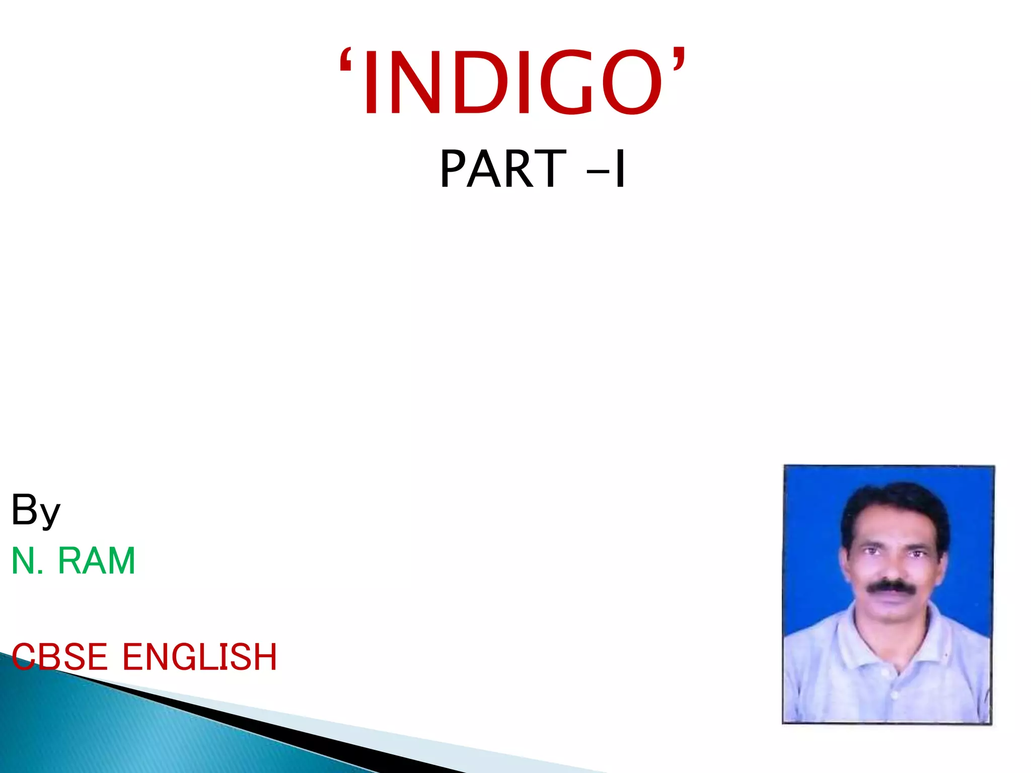 Ppt=indigo==xii part -1 | PPSX
