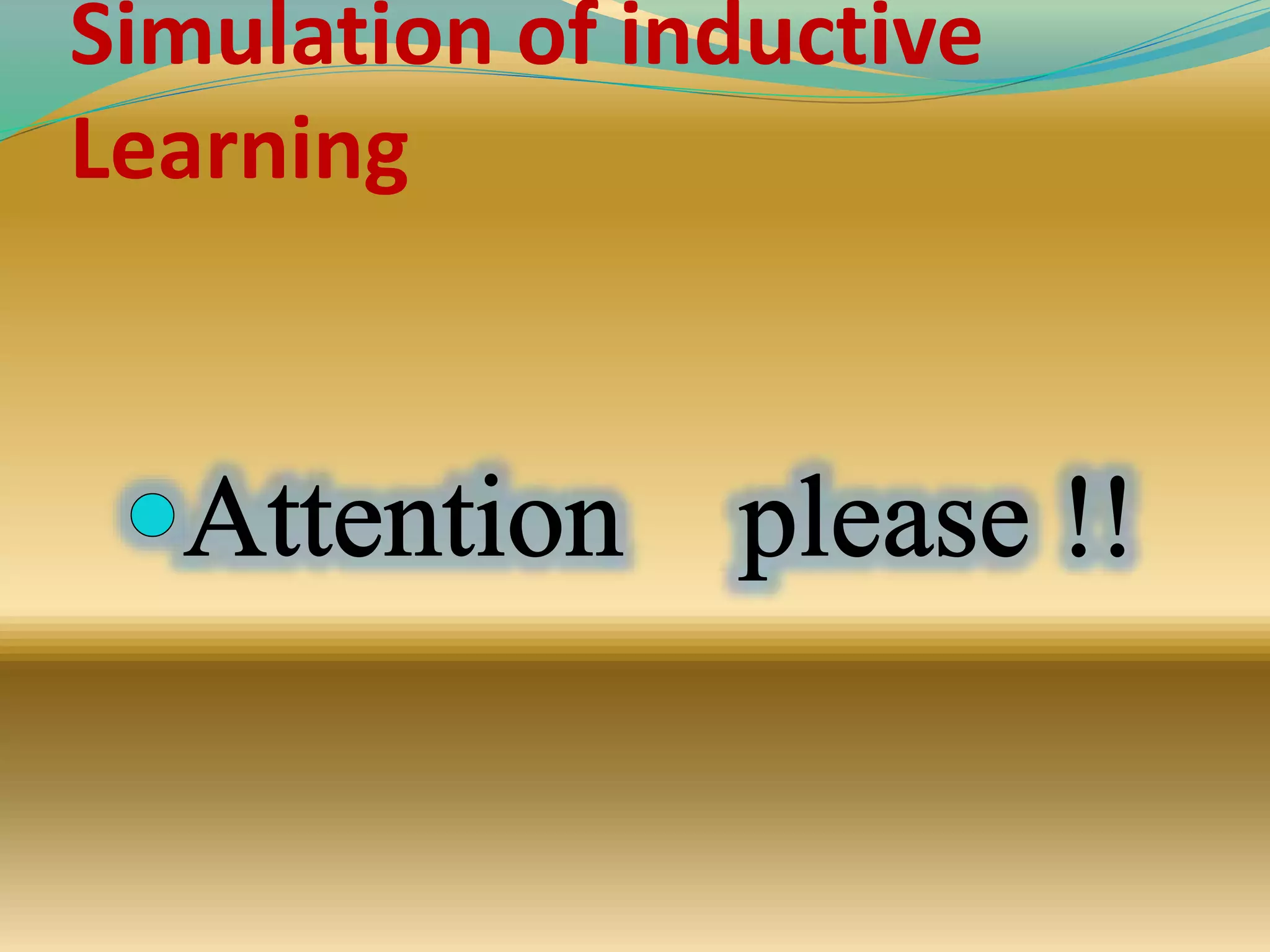 powerpoint inductive method | PPTX