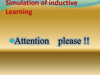 powerpoint inductive method | PPTX