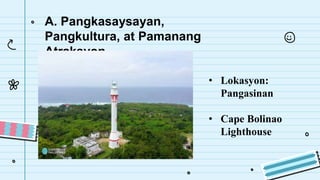 Natural na Atraksyon | PPTX