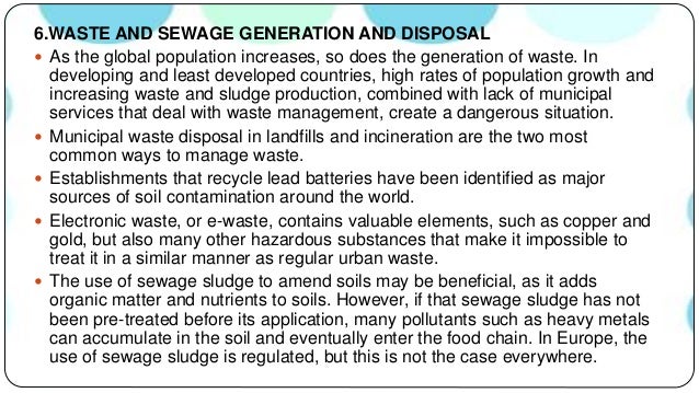 Soil Pollution: A Hidden Reality