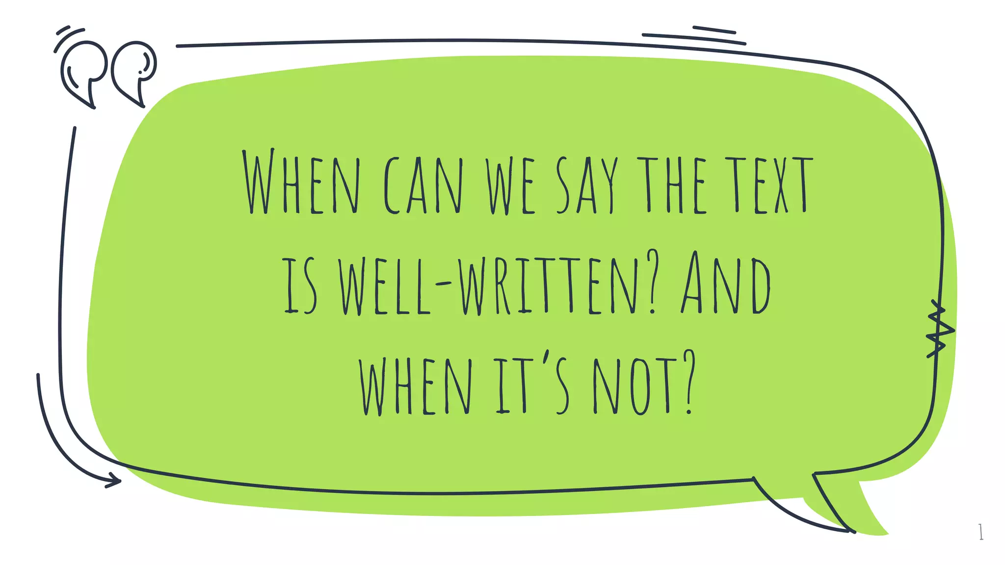 PPT IN properties of a well-written text.pptx | Programming Languages ...