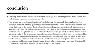Inflation and its role in Agricultural marketing | PPTX | Agriculture ...