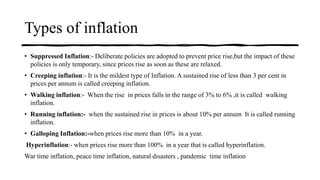 Inflation and its role in Agricultural marketing | PPTX | Agriculture ...