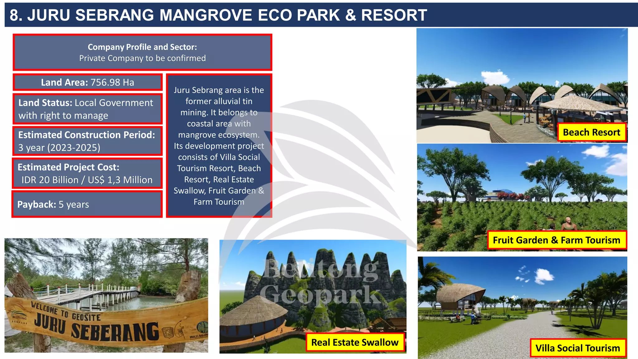 6. PPT Info Belitong UNESCO Global Geopark | PDF