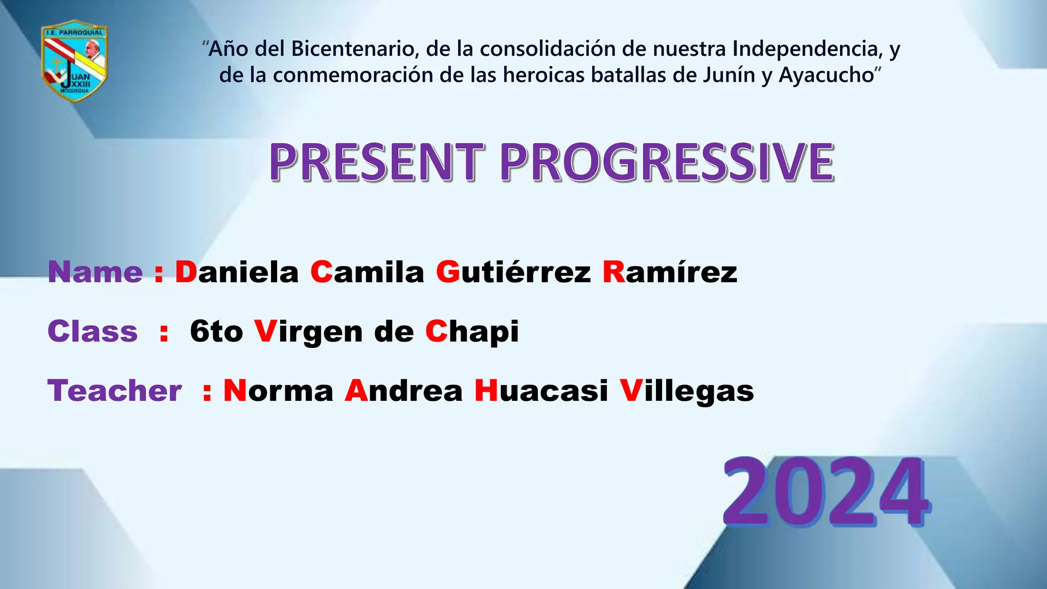ppt ingles el presente progresivo solo descargalo | PPT