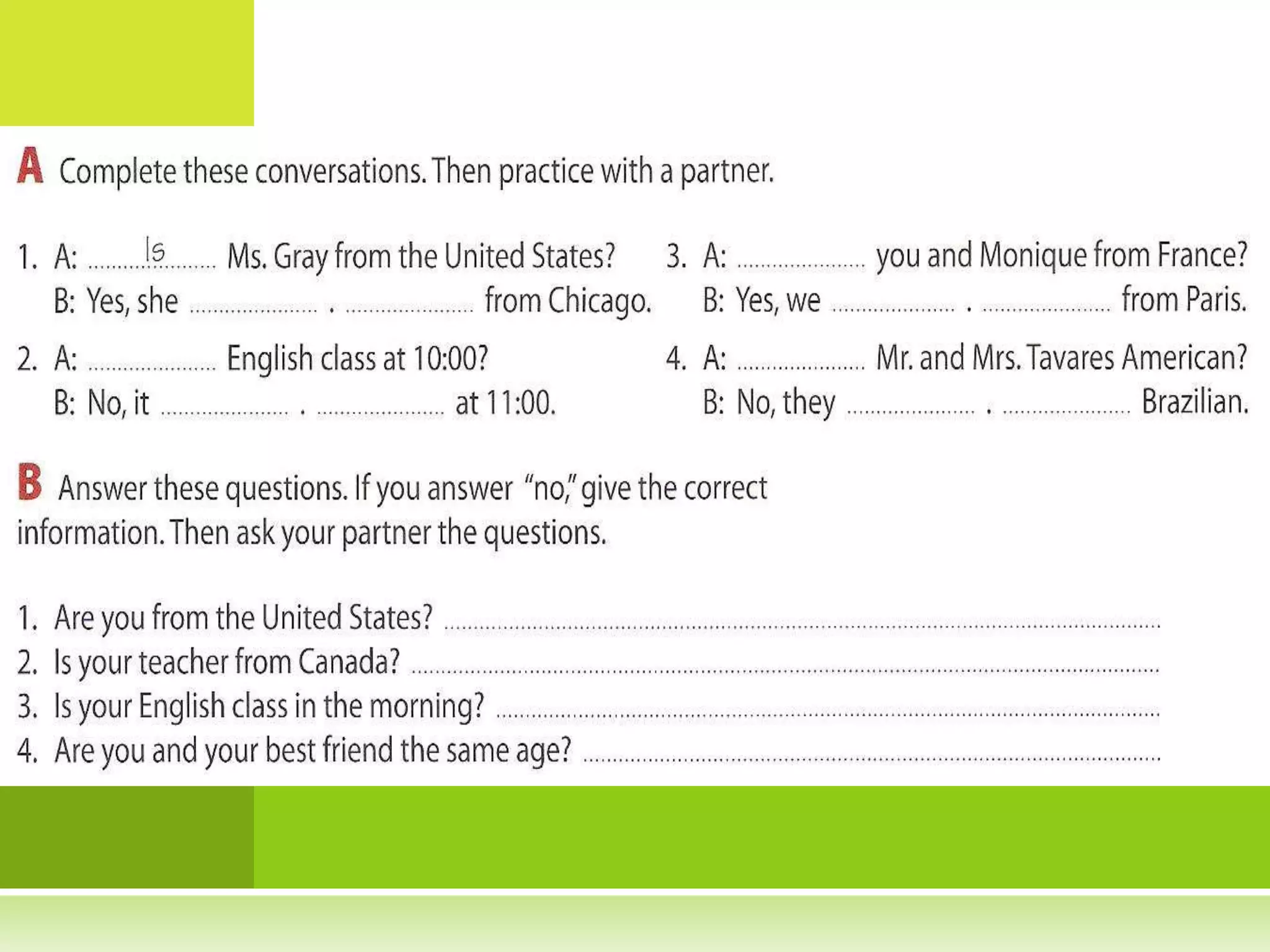 Basic English introduction | PPTX