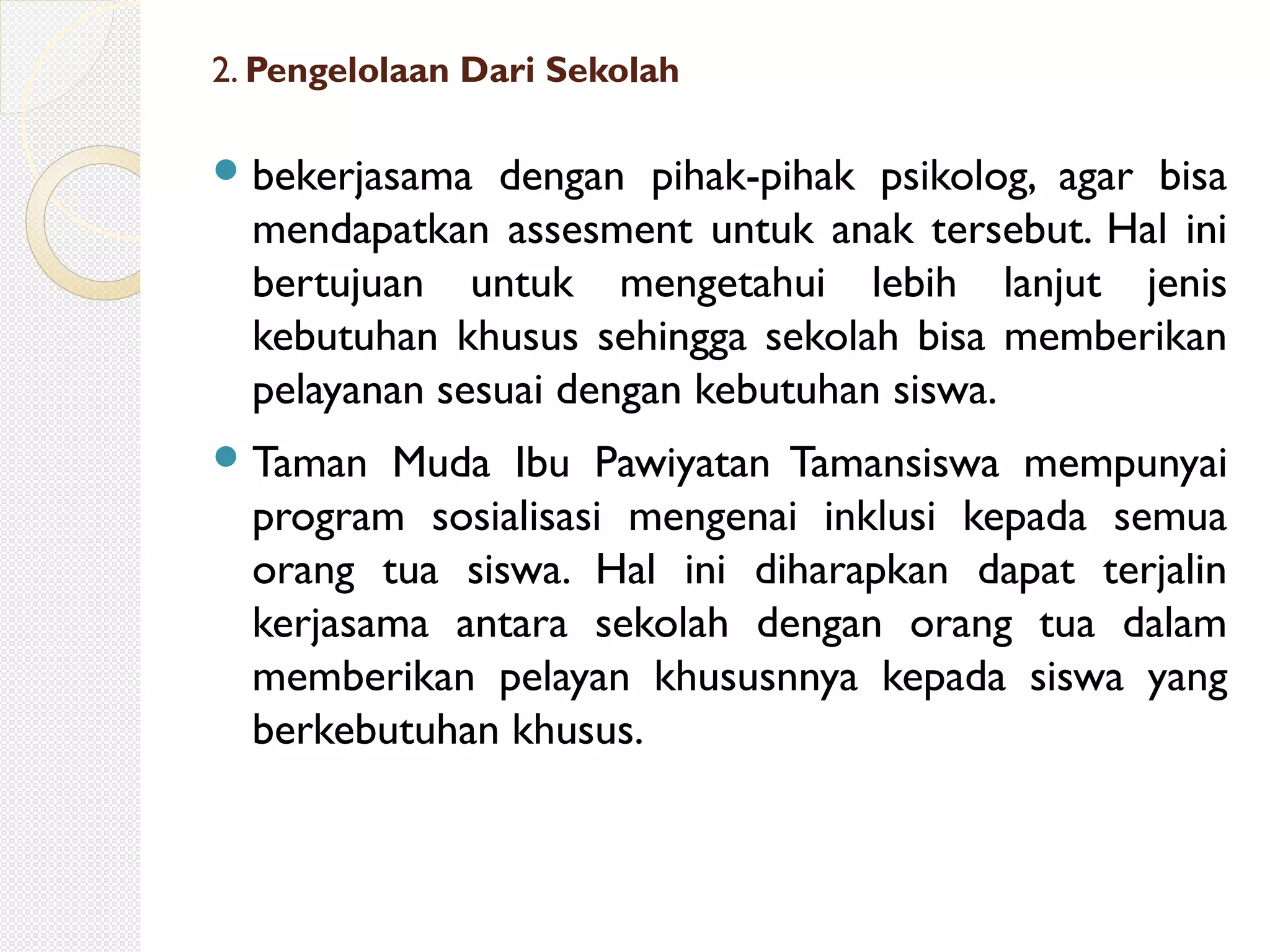 Pendidikan Inklusi | PPT