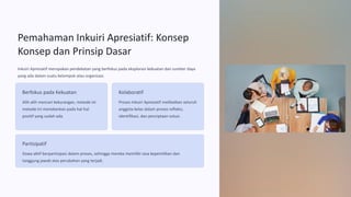 PPT MENJADI RUANG KREATIF PENDIDIKAN INKUIRI | PDF