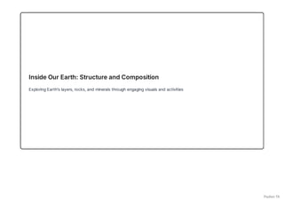 ppt inside our earth grade 7 old ncert chapter 2 | PDF