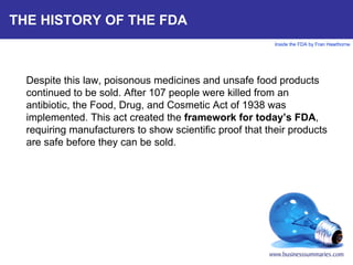 Inside the FDA | PPT